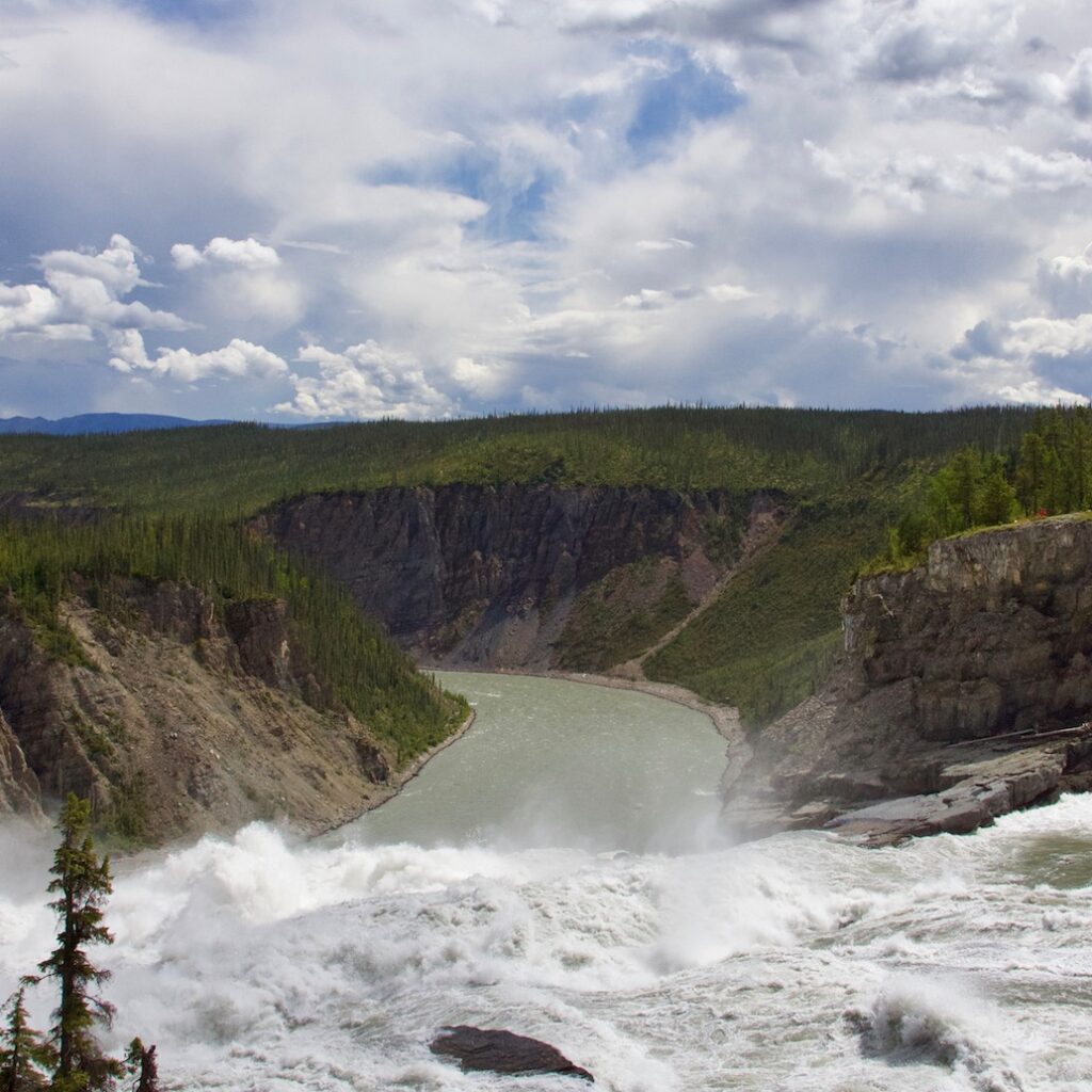 Topographic Map: Mountain River | Nahanni River Adventures & Canadian ...